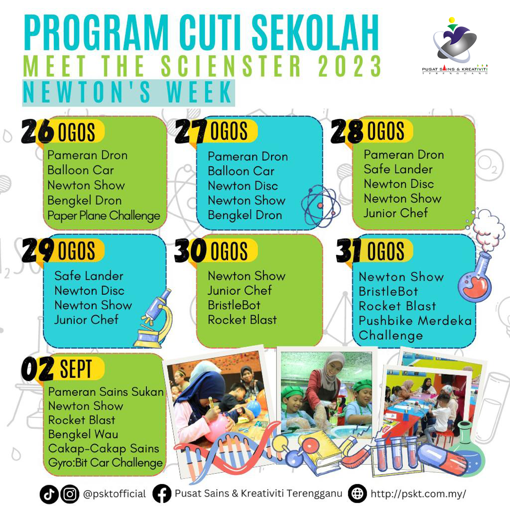 Pusat Sains & Kreativiti Terengganu – Pusat Sains Terbesar di Malaysia!